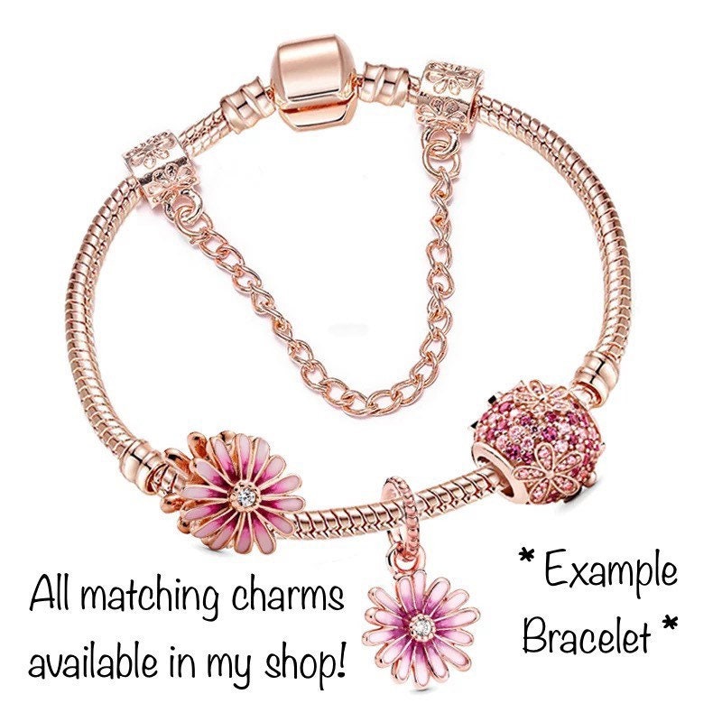 Pandora pink daisy bracelet store